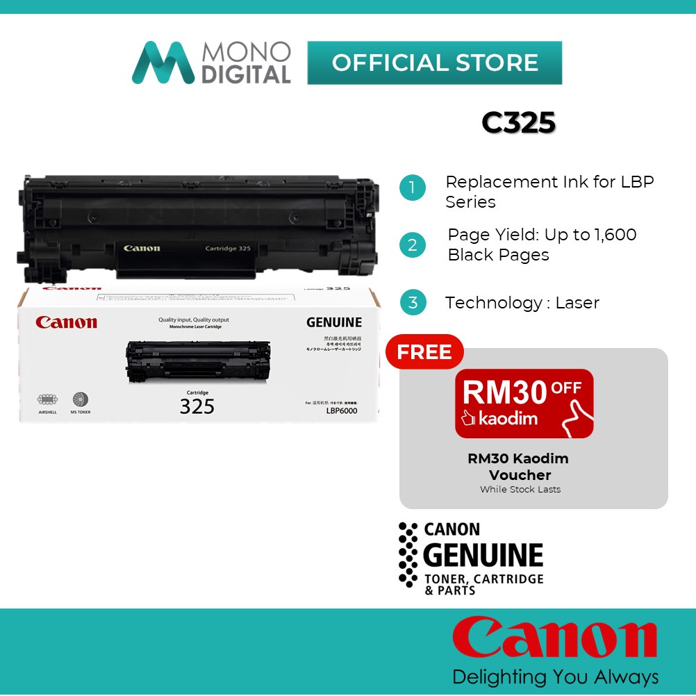 Canon Toner Cartridge 325 C325 Laser Printer Toner For Canon Printer ...