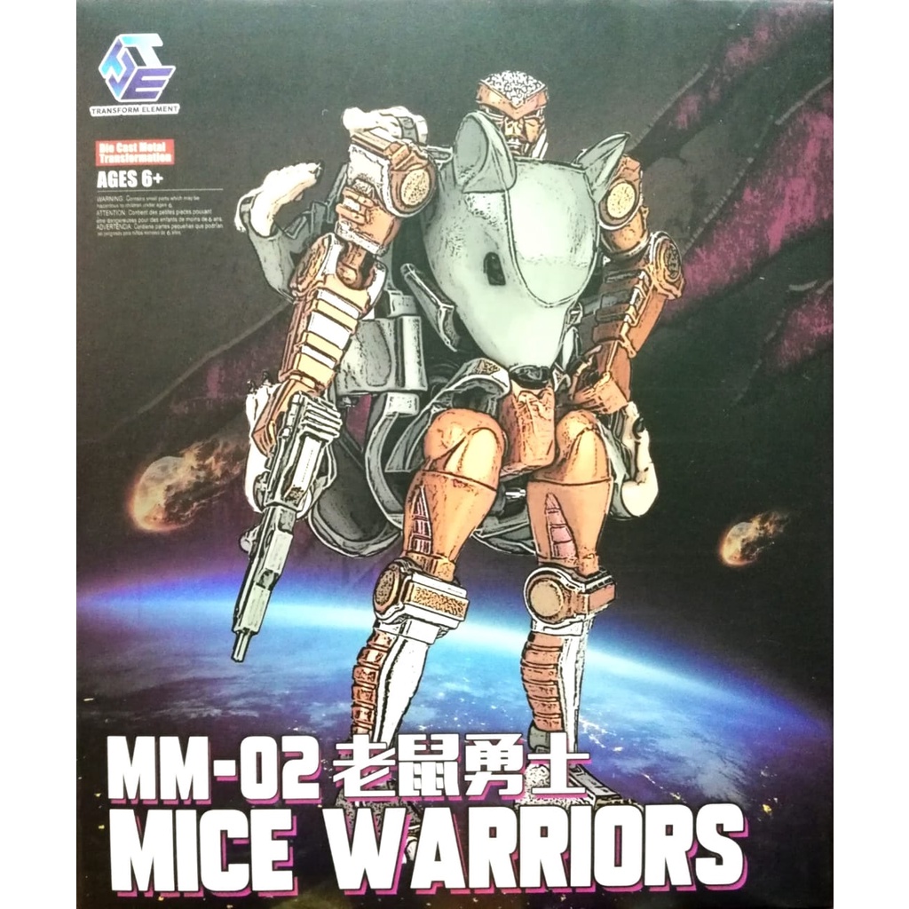 Transform Element MM-02 MM02 Mice Warriors (aka Transformers Core Beast ...