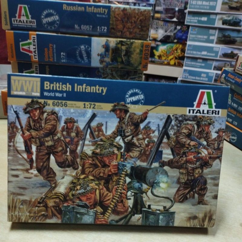 IT6056 1/72 BRITISH INFANTRY WORLD WAR LL | Shopee Malaysia