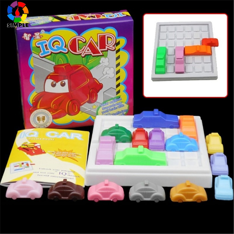 Racing break IQ Car Game Car Puzzle Toy Creative Plastic Rush Hour ...