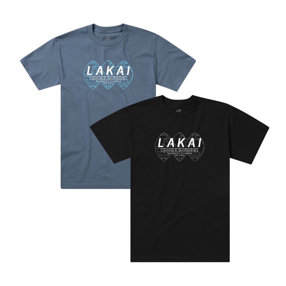 Lakai Universal T-Shirt (BLACK / STONEWASH BLUE ) | Shopee Malaysia
