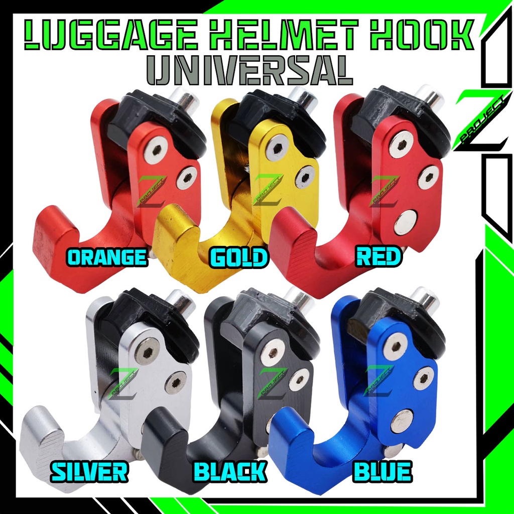 Motorcycle Luggage Helmet Hook Universal Y15zr/Rs150/Lc135/Nvx155/Vario ...