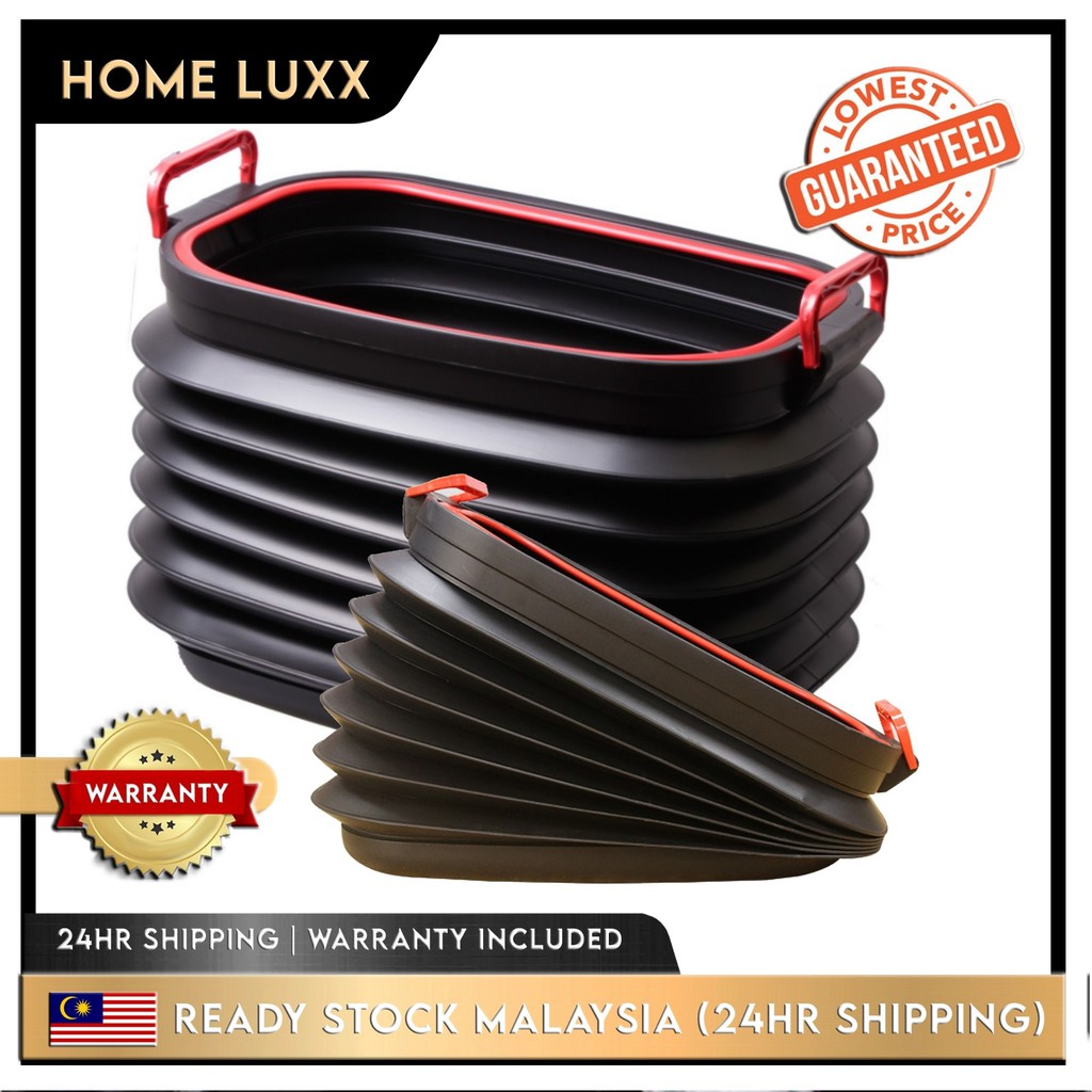 Collapsible Car Boot Storage Box Organizer Big [37L/60L] Portable Light ...