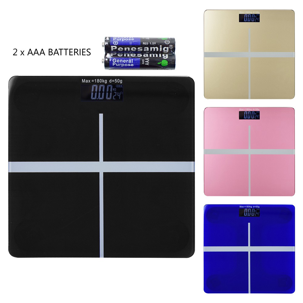 Weighning Scale Bathroom Scale Digital LED Scale | Shopee Malaysia