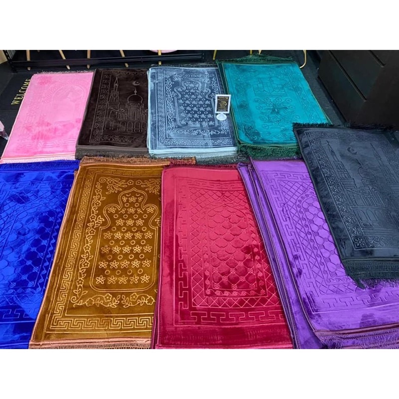 Sajadah Plain Viral Sajdah Tebal Sejadah Gebu Tebal new all | Shopee ...