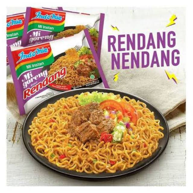Indomie Rendang / Indomie Fried Flavor Taste Laceng / Fried Instant ... Indomie Rendang / Indomie Fried Flavor Taste Laceng / Fried Instant ...