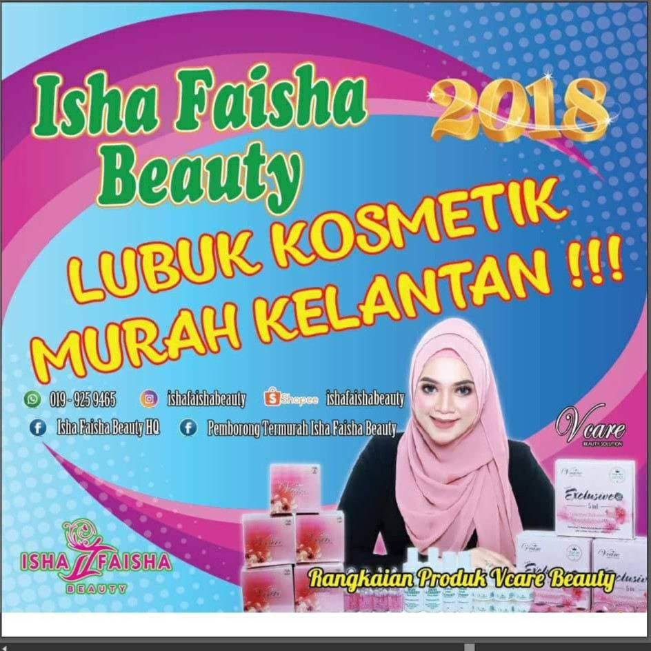 Kosmetik Isha Faisha Beauty, Online Shop | Shopee Malaysia