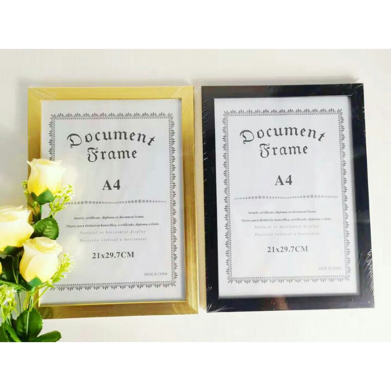 A4 certificate frame /A4 sijil frame (a4-04) | Shopee Malaysia