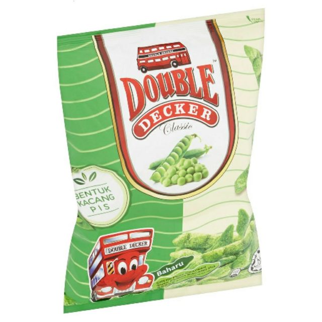 Double Decker Crackers - Green Pea (70g) | Shopee Malaysia
