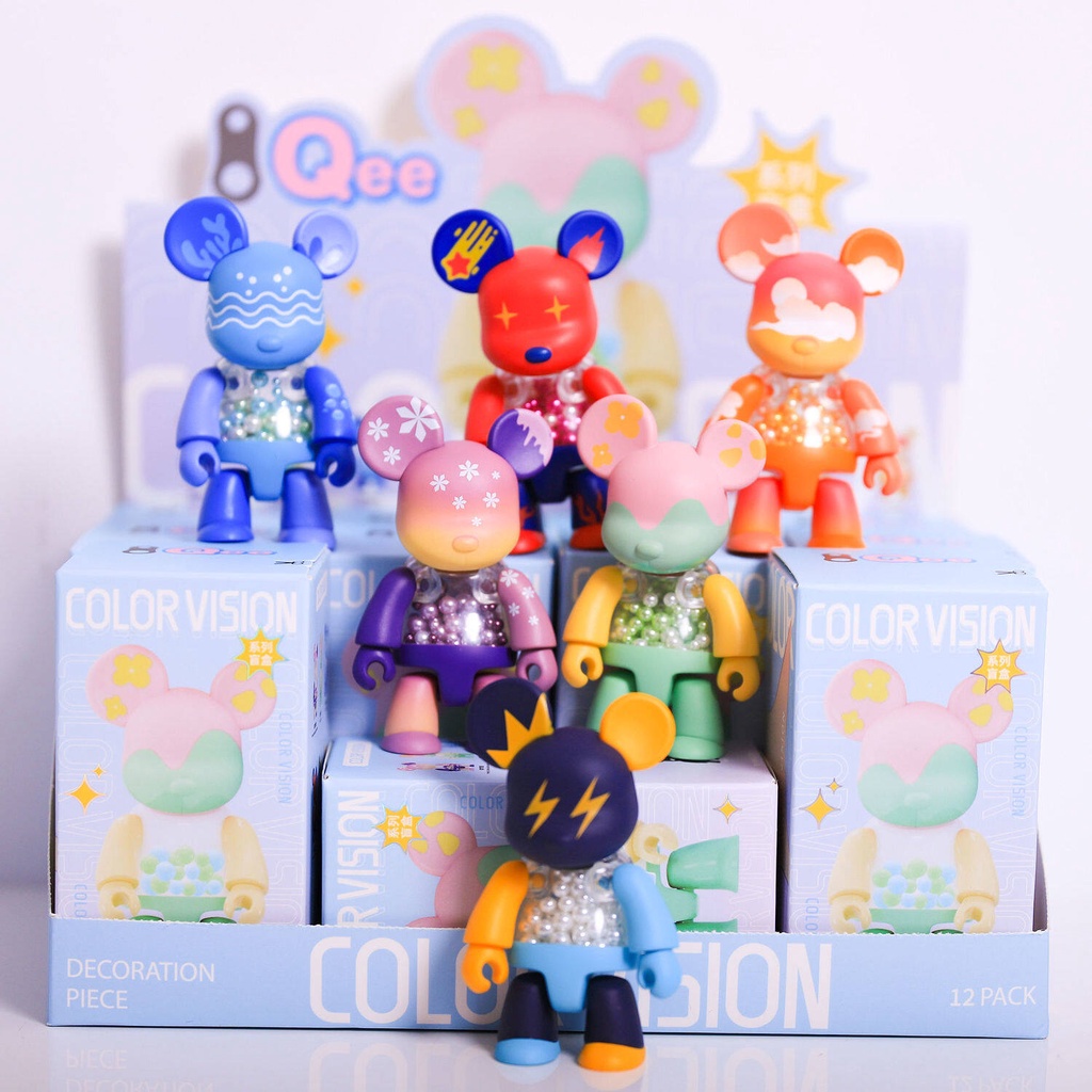 MINISO-Qee-Color Vision Series Figure Blind Box | Shopee Malaysia