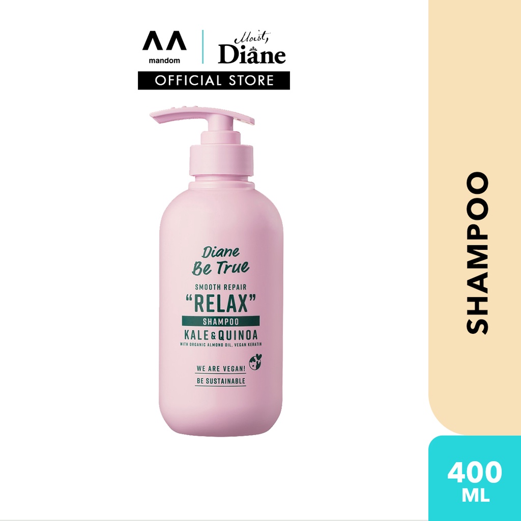 MOIST DIANE Be True Smooth Repair Relax Shampoo 400ml | Shopee Malaysia
