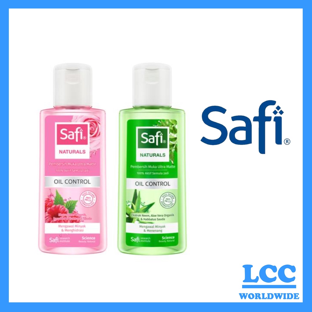 SAFI Naturals Skincare Oil Control Gel Facial Cleanser 100ml | Shopee ...