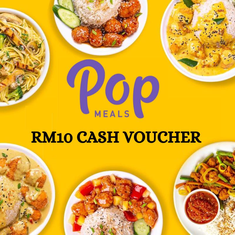 Pop Meals RM10 Cash Voucher | Shopee Malaysia