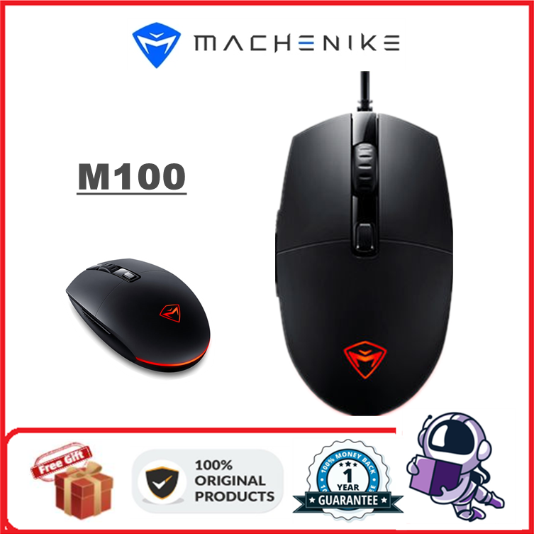 Machenike M100 wired mouse, light weight small hand type, 3600DPI four ...
