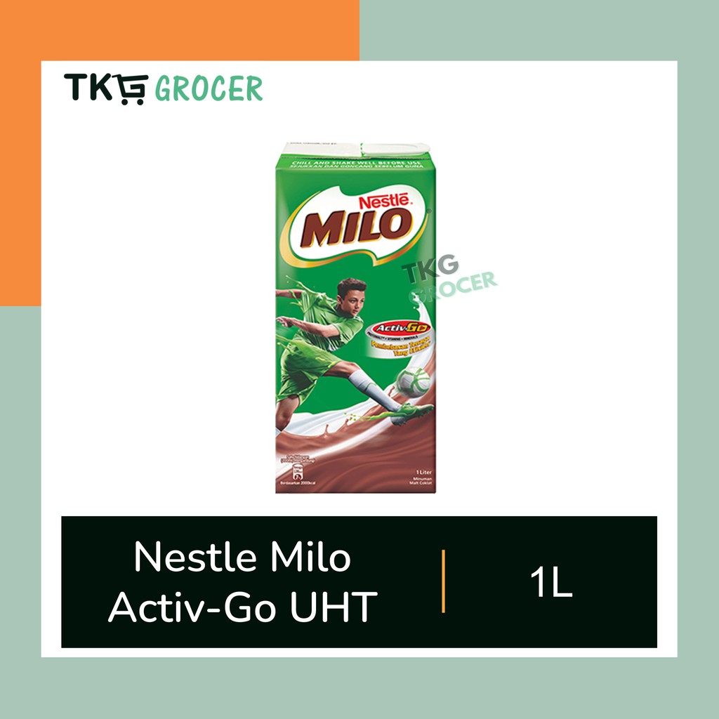 Nestle Milo Activ-Go UHT Drink 1L | Shopee Malaysia
