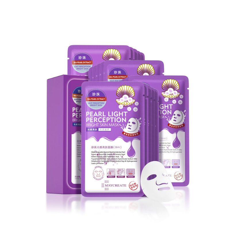 M'AYCREATE Super Smooth Moisture Facial Mask 28ml 健美创研珍珠光感亮肤面膜28ml 高效水润 ... M'AYCREATE Super Smooth Moisture Facial Mask 28ml 健美创研珍珠光感亮肤面膜28ml 高效水润 ...