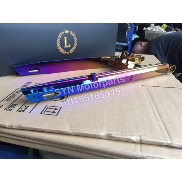 Swing Arm Lativo Y15ZR V1 V2 Titanium | Shopee Malaysia