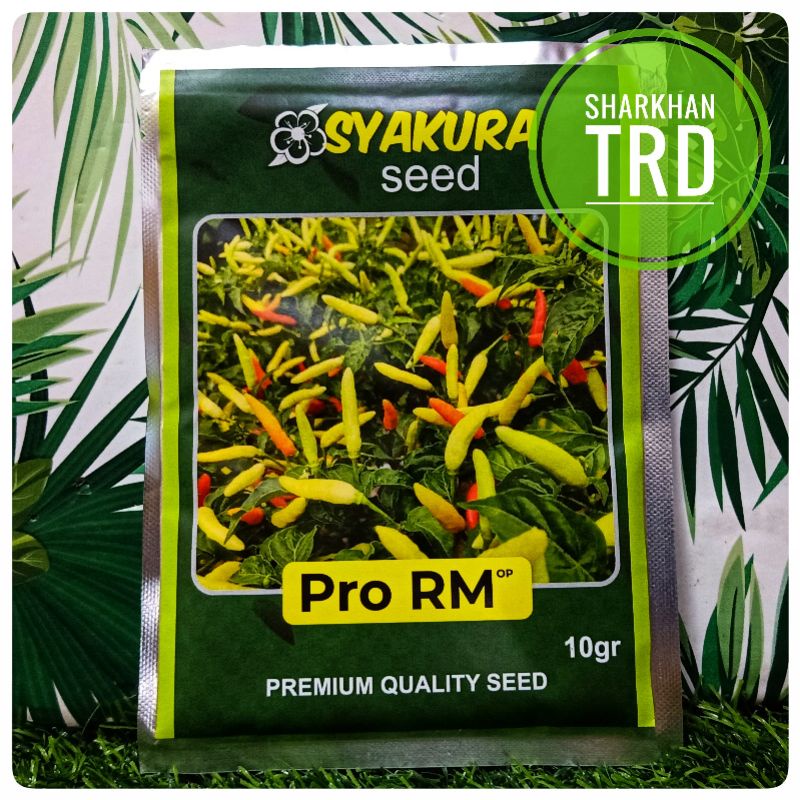 Paket 10g PRO RM Syakura Seed Biji Benih Cili Kampung Cabe Rawit Japan Indonesia Hot Pepper ...