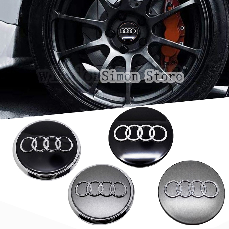 4pcs Audi A4L Q5L A5 A3 A6 C5 Tire Emblem Cover Decoration Car Rim ...