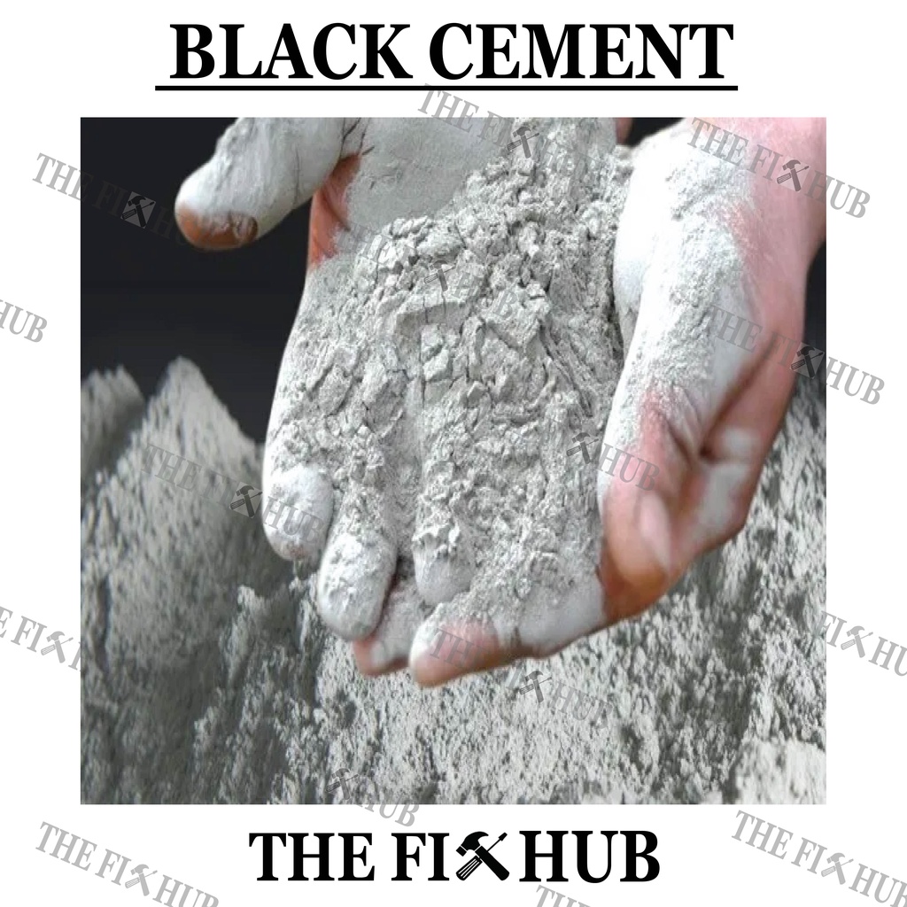 Simen Hitam Black Cement 1KG Concrete Ikat Bata Packet Harga Pemborong ...