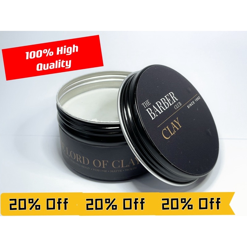 CLAY Hair Gel READY STOCK!!! High Quality!! Classic Clay!! | Shopee ...