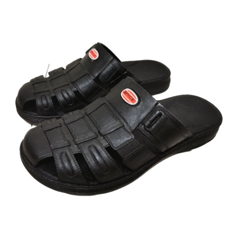 Space Men's Rubber Slipper (Black) / Space Selipar Getah Lelaki (Hitam ...