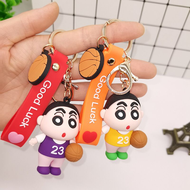New Crayon Shin-chan keychain fashion design key ring cartoon design ...