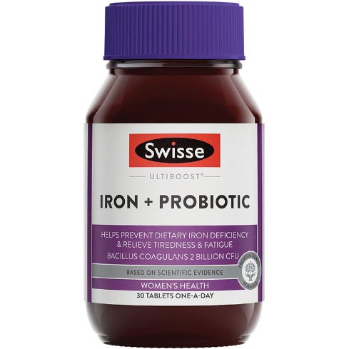 Swisse Iron + Probiotic 30 Tablets | Shopee Malaysia