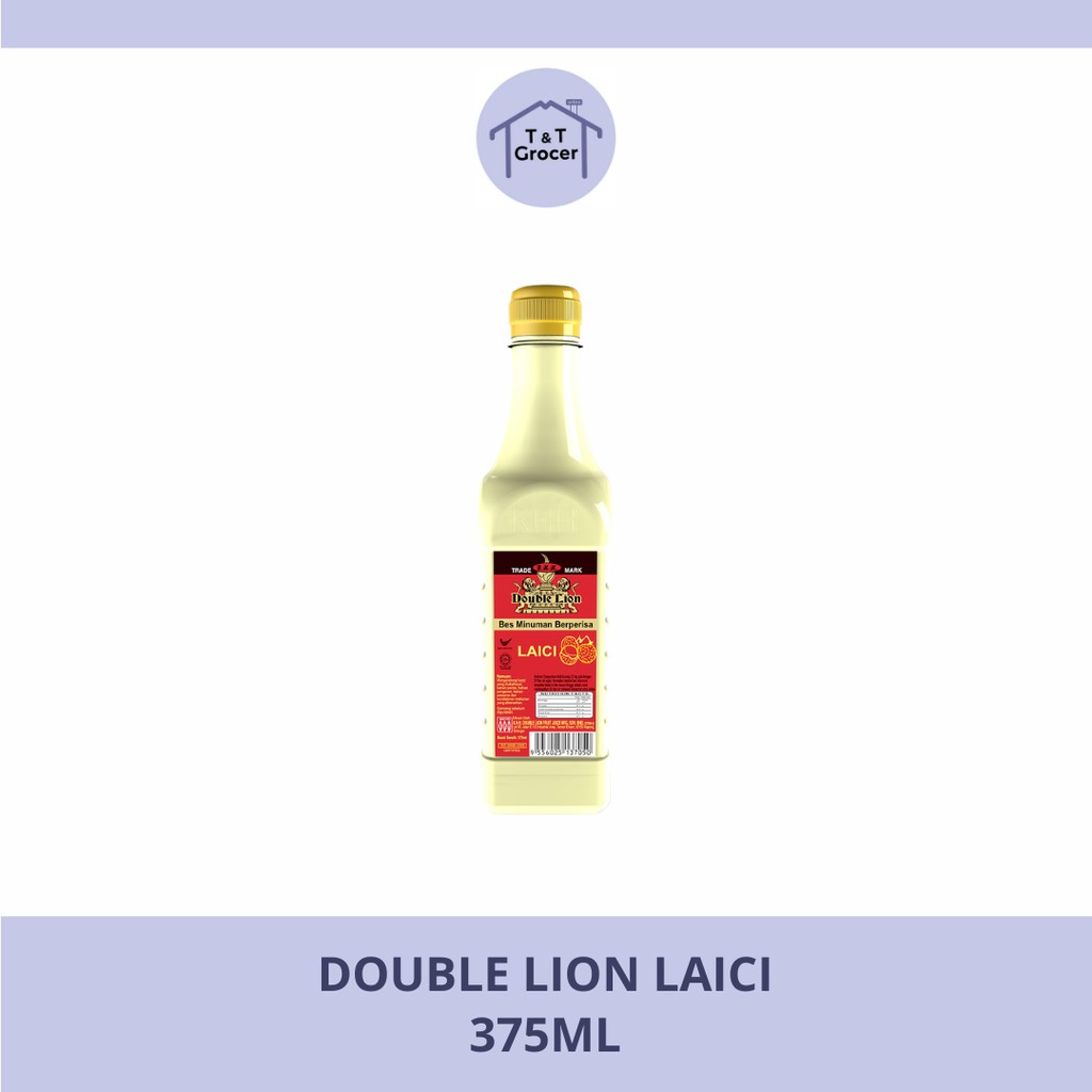 Double Lion 375ml (Anggur/Asam Masin/Barli/Jagung/Keladi/Laici/Oren ...