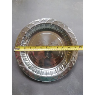 round plate 30cm 12" talam besi 30cm talam besi bulat alam besi bulat ...
