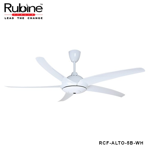 Rubine Decorative Ceiling Fan (RCF-ALTO-5B-WH) | Shopee Malaysia