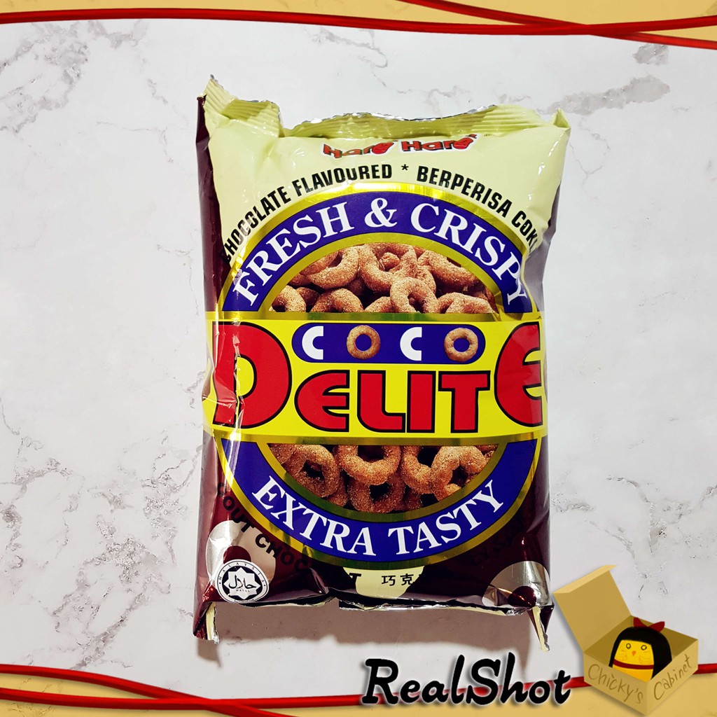 Hari Hari Coco Delite Chocolate Flavoured Snack Snek Berperisa Coklat ...
