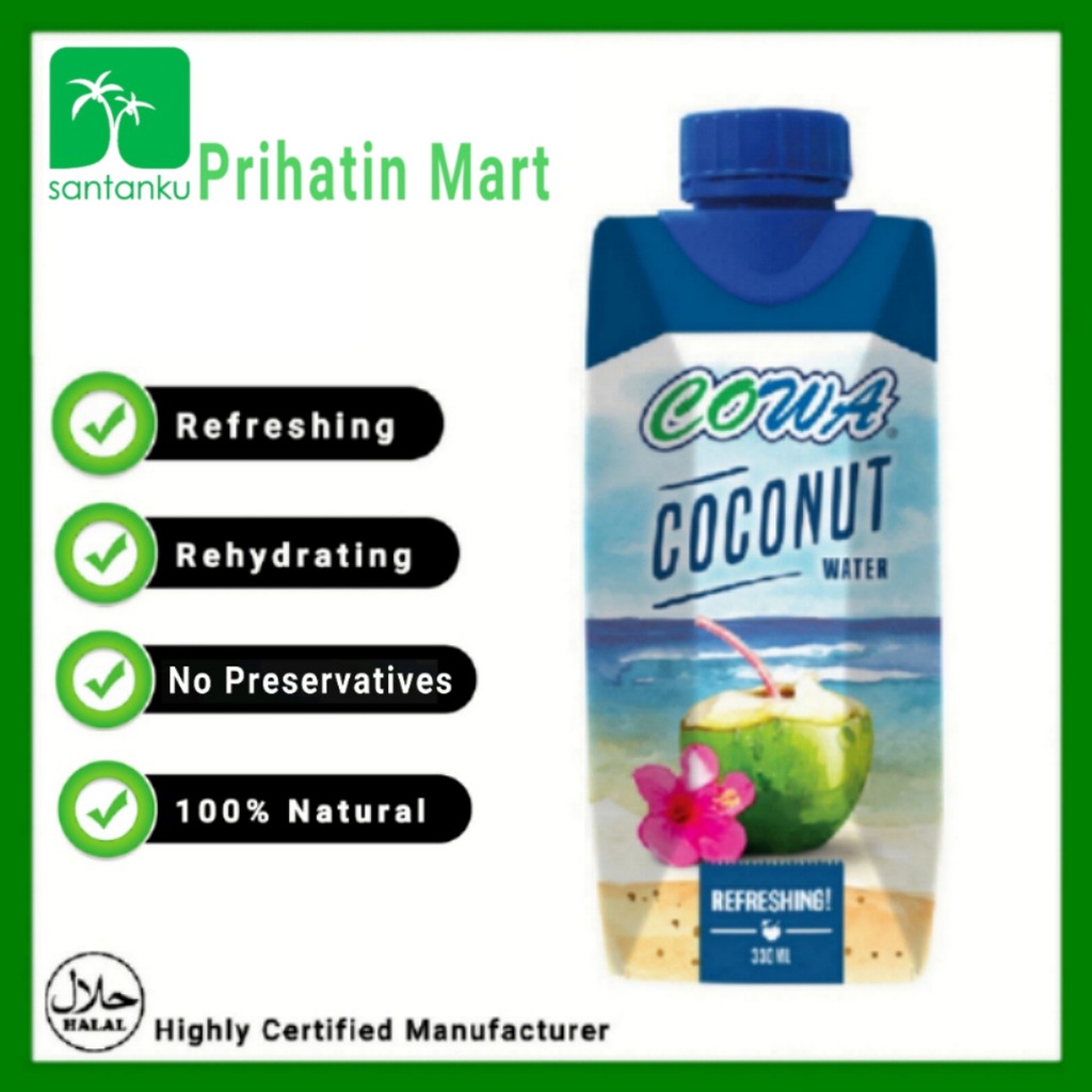 COWA AIR KELAPA 330 ML / COWA COCONUT WATER 330 ML | Shopee Malaysia