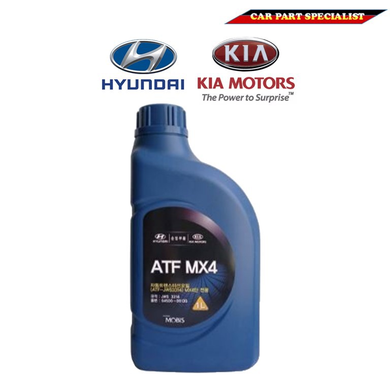 HYUNDAI GENUINE ATF MX4 AUTO TRANSMISSION FLUID 1LITER | Shopee Malaysia