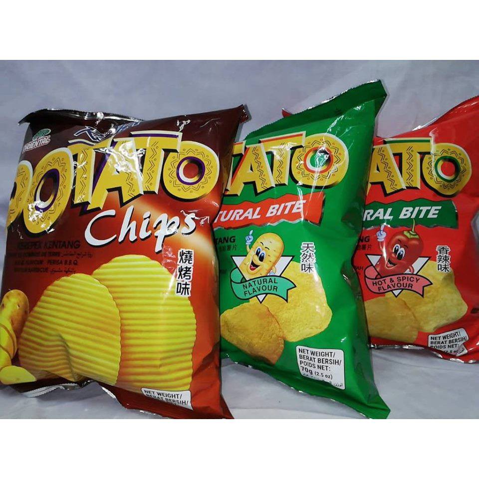 ROTA POTATO HOT&SPICY/NATURAL/BBQ FLAVOUR 70G | Shopee Malaysia