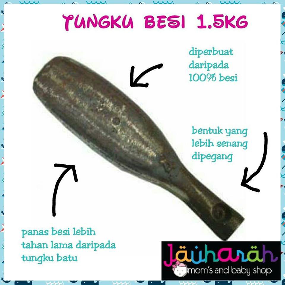 TUNGKU BESI 1.5 KG | Shopee Malaysia