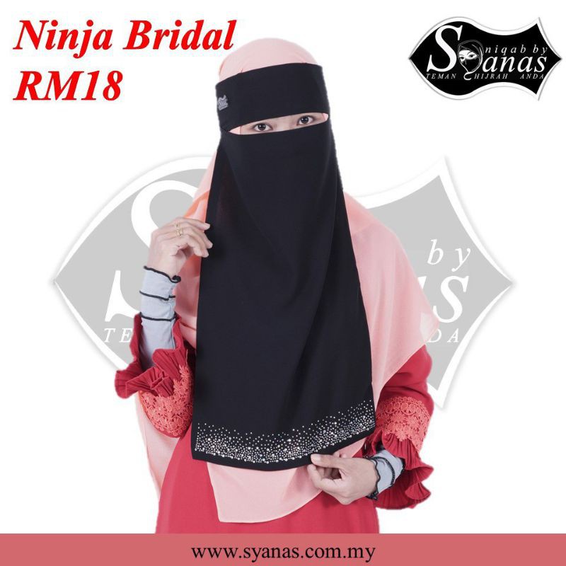 PURDAH & NIQAB BRIDAL BY SYANAS | Shopee Malaysia