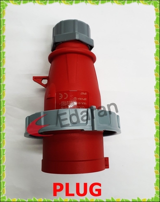 SHINOHAWA 5 PIN 16A SAFETY INDUSTRIAL PLUG / SOCKET (COUPLER) / SOCKET ...