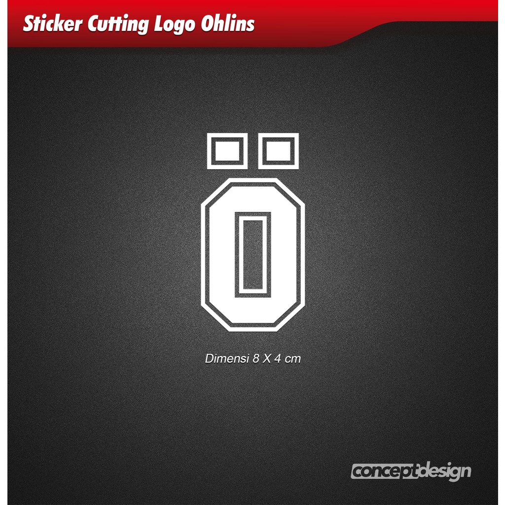 Ohlins Logo Cutting Sticker | Shopee Malaysia