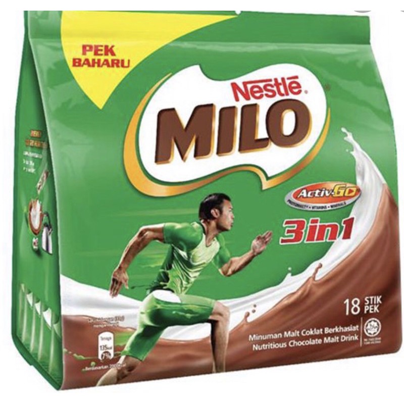 Nestle Milo 3 in 1 Fuze (33g x 18) | Shopee Malaysia