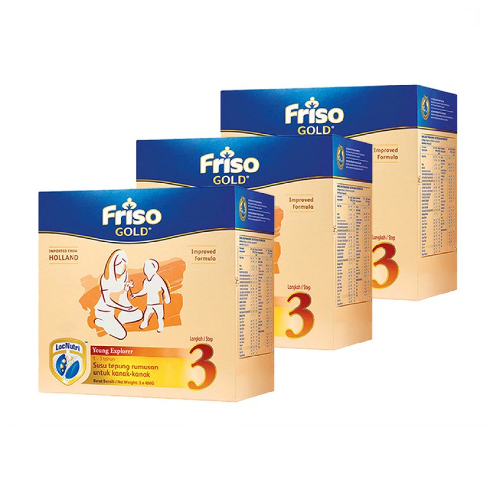Friso Gold Step 3 (1.2kg x 3) Exp: 04/2023 (Ready Stock) | Shopee Malaysia