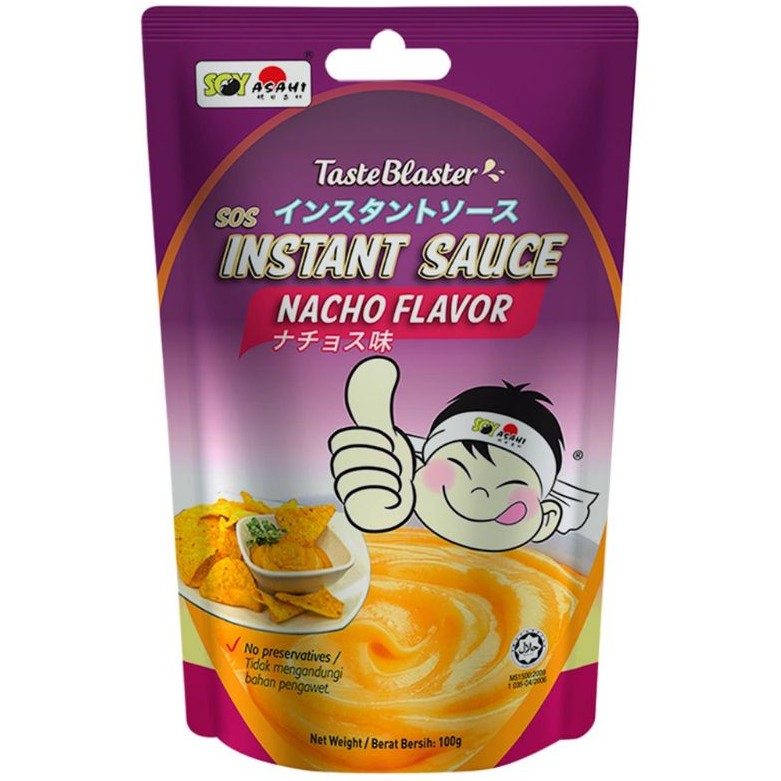 Soy Asahi Instant Sauce Nacho Flavor 100g [HALAL] | Shopee Malaysia