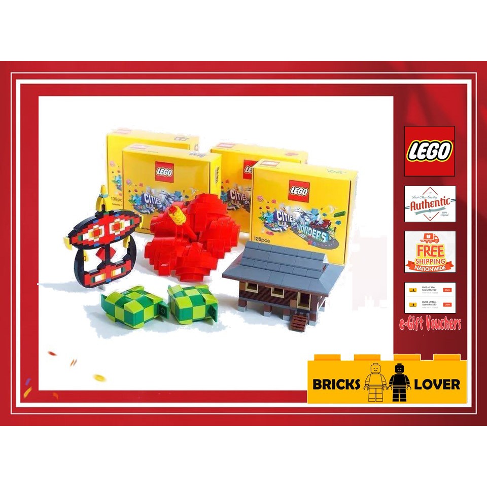 {Bricks_Lover} Lego Malaysia Limited Edition - Wau / Ketupat / Rumah ...