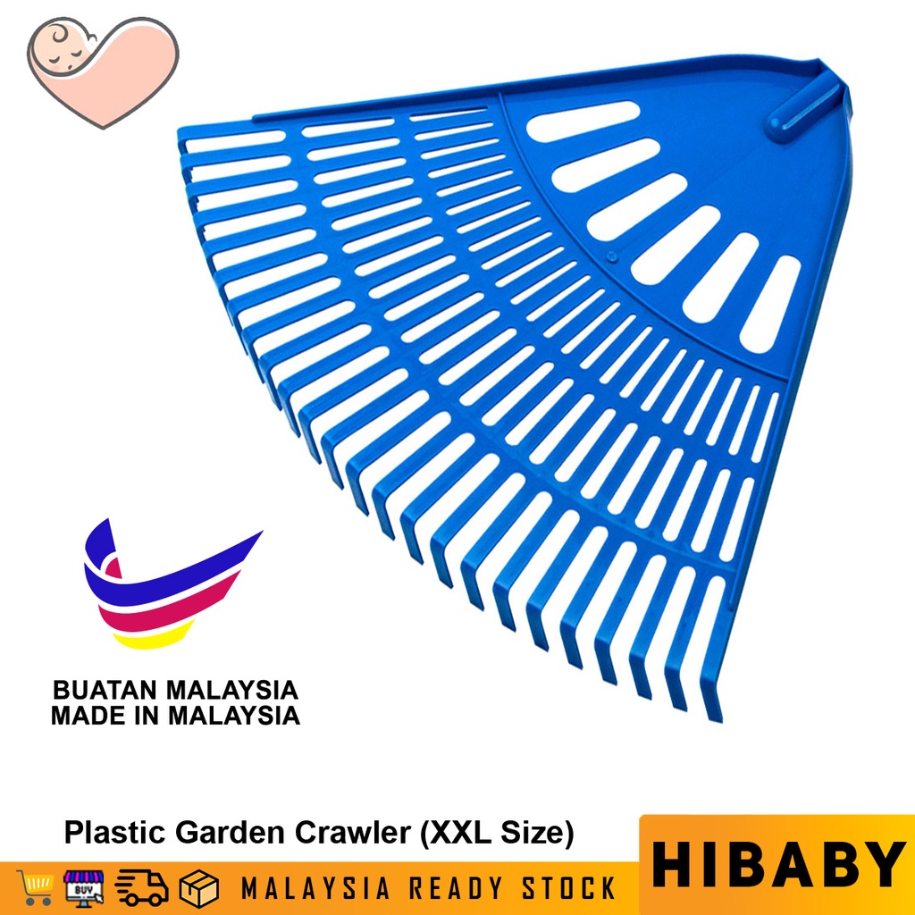 HIBABY Super Large XXL Size Plastic Garden Crawler Plastic Rake ...