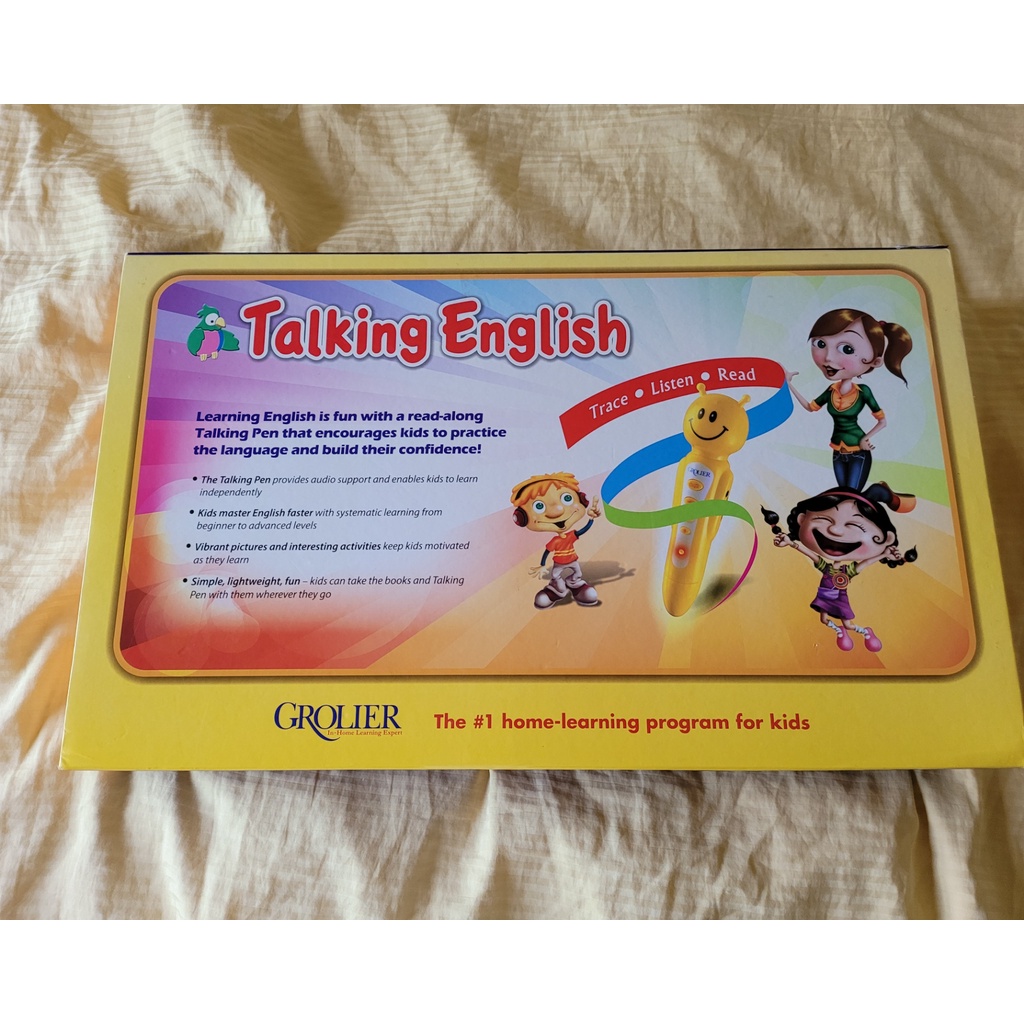 Grolier Talking English (Magic Pen) | Shopee Malaysia