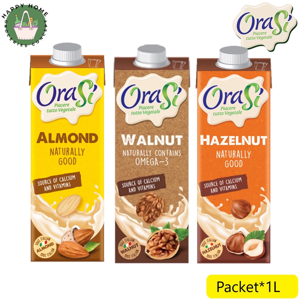 Orasi Plant Based Drinks Hazelnut / Walnut / Almond Drinks (Packet ...