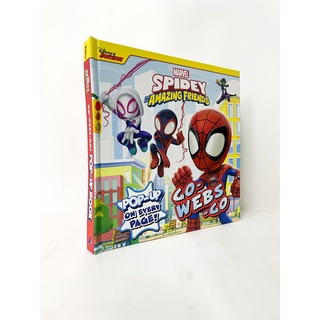 Marvel Spider Man Pop Up Book Spidey and His Amazing Friends: Go-Webs ...