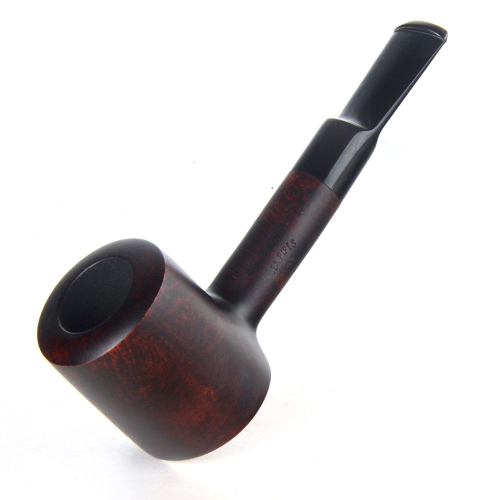 Briar pipes tobacco smoking pipe smooth finish 9mm filter poker pipe ...