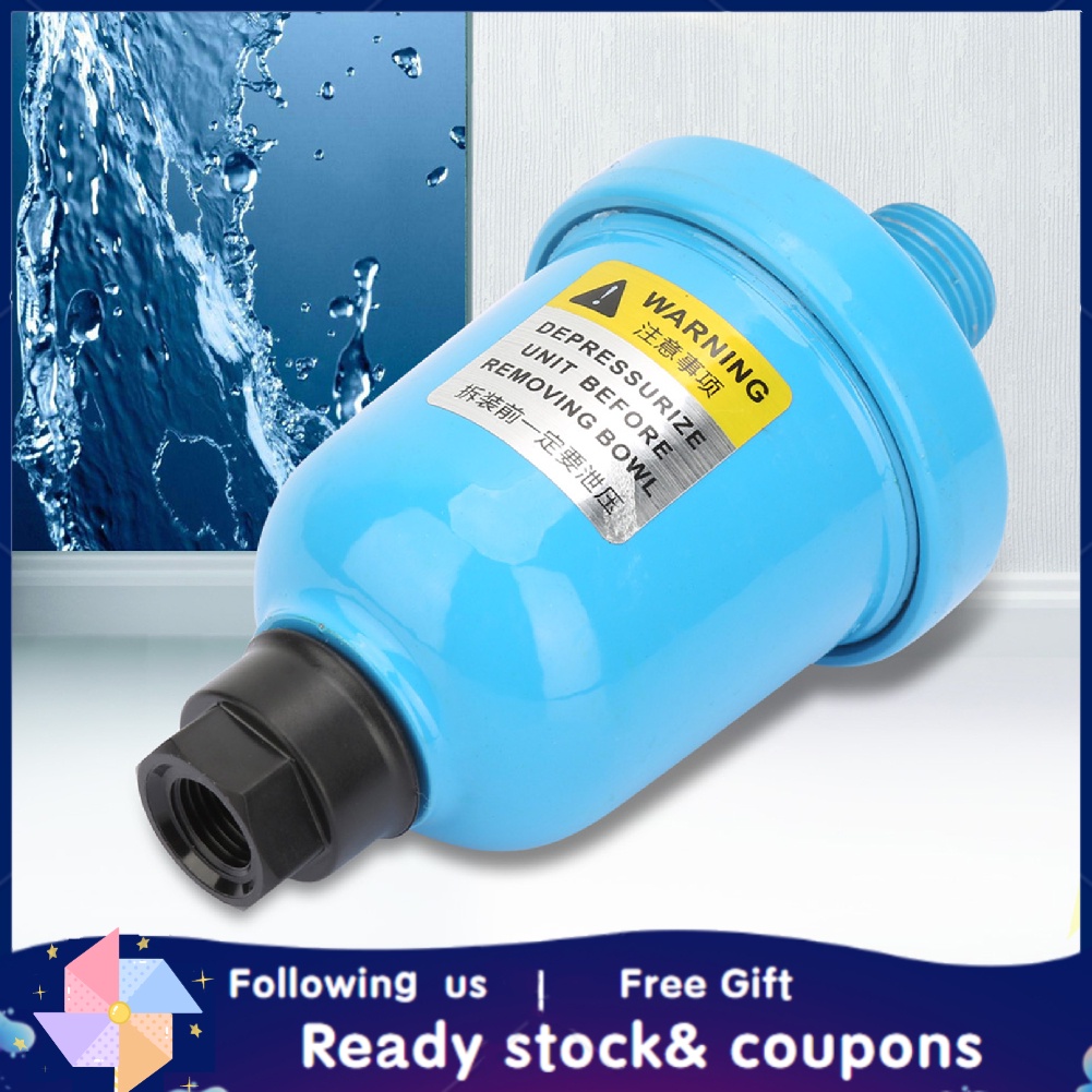 [Ready Stock] G1/2 1.0Mpa Automatic Drain Valve Aluminum Auto Drainer ...