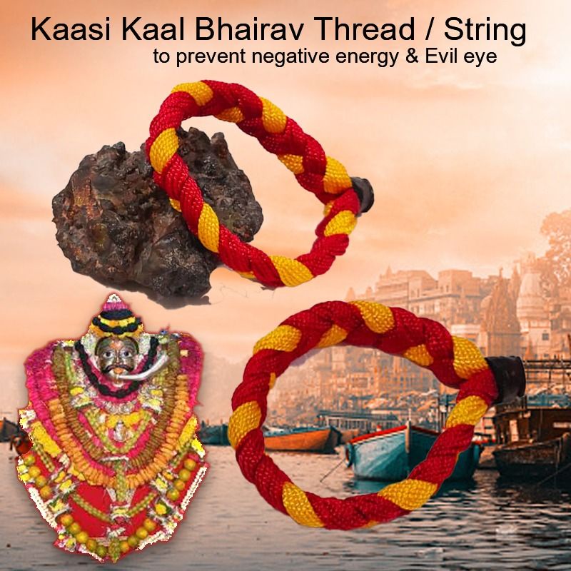 Kaasi Kaal Bhairav's Kayiru / Thread to prevent negative energy & Evil ...